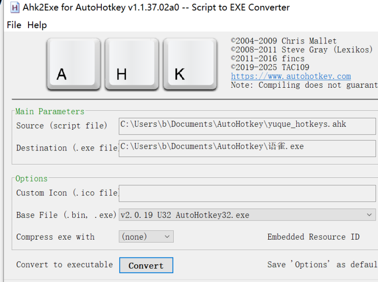 快捷键软件autohotkey的使用 – 走着的小站